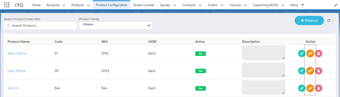 Product Configuration – Support Aqxolt