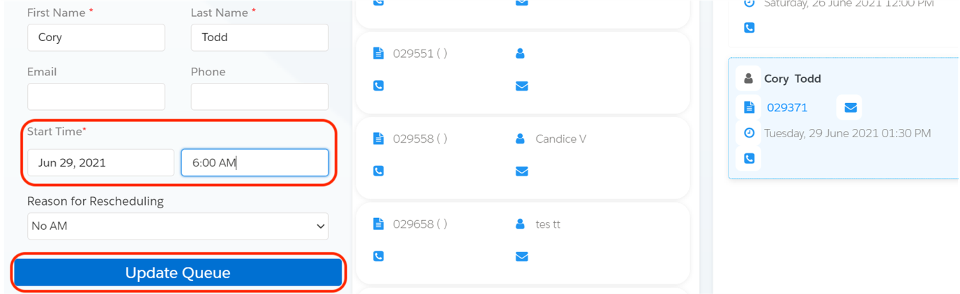 Queue management – Support Axolt
