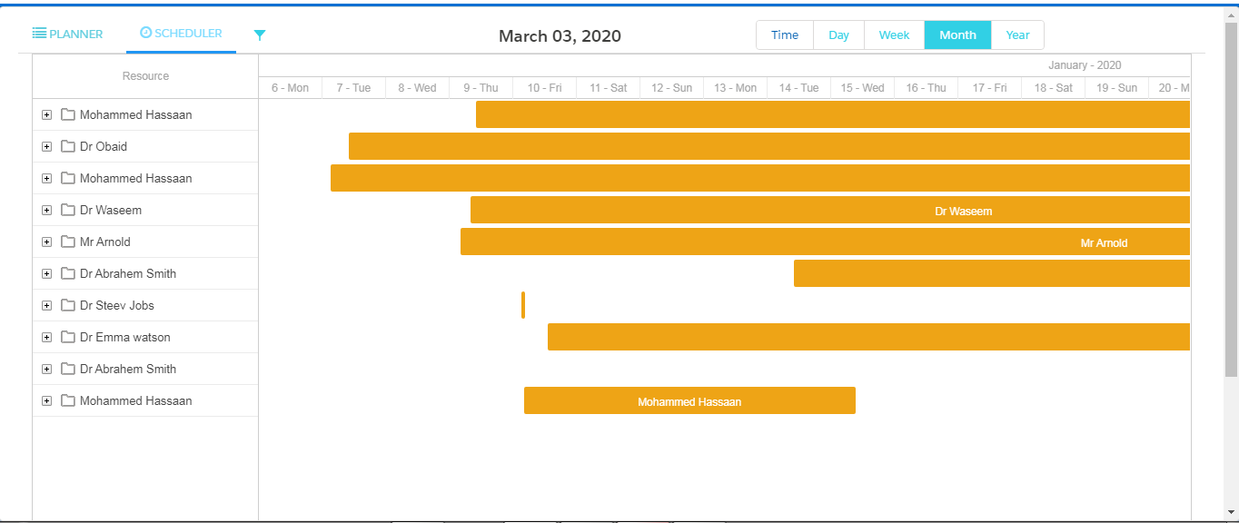 Planner – Support Aqxolt
