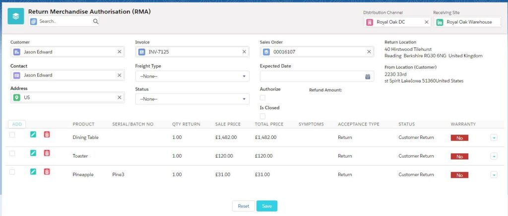 RMA Process – Support Aqxolt